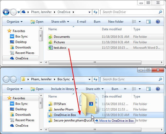 Transferring Files from OneDrive to Box | it.ucsf.edu