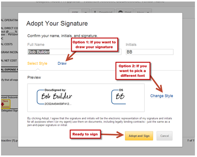Respond as a DocuSign Recipient | UCSF IT
