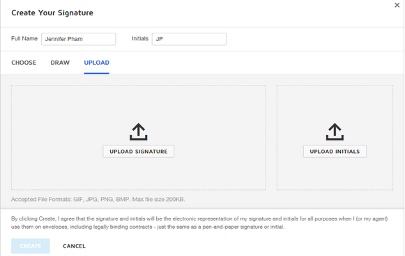 Creating a Signature in DocuSign | UCSF IT